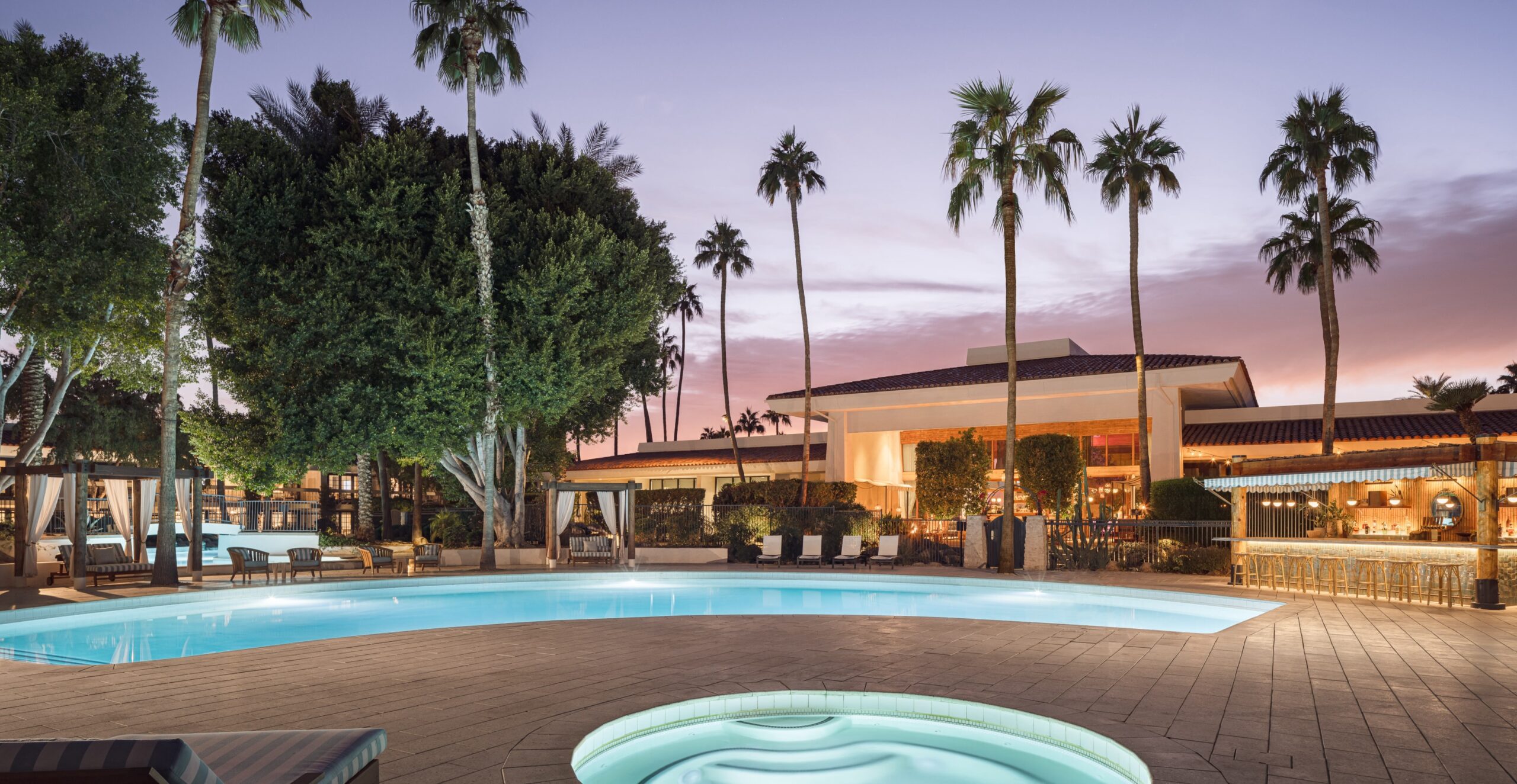 Pools, Cabanas & Refreshments | The Scott Resort & Spa
