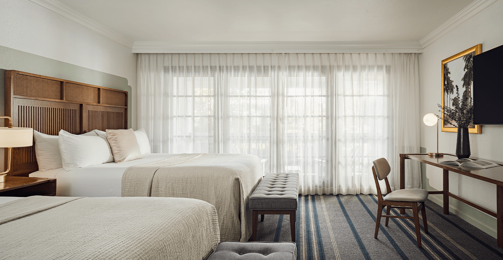 Courtyard Guestroom | The Scott Resort & Spa